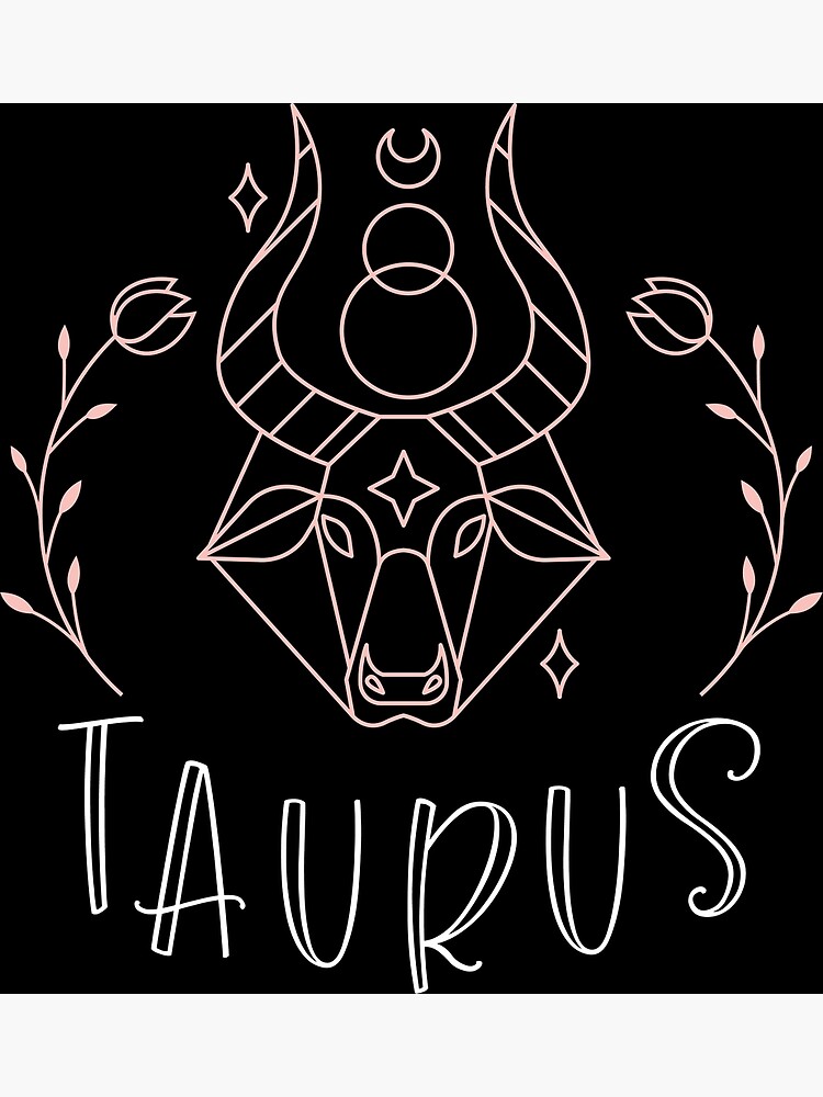 "Taurus zodiac sign aesthetic delicate feminine cosmic space witch moon ...