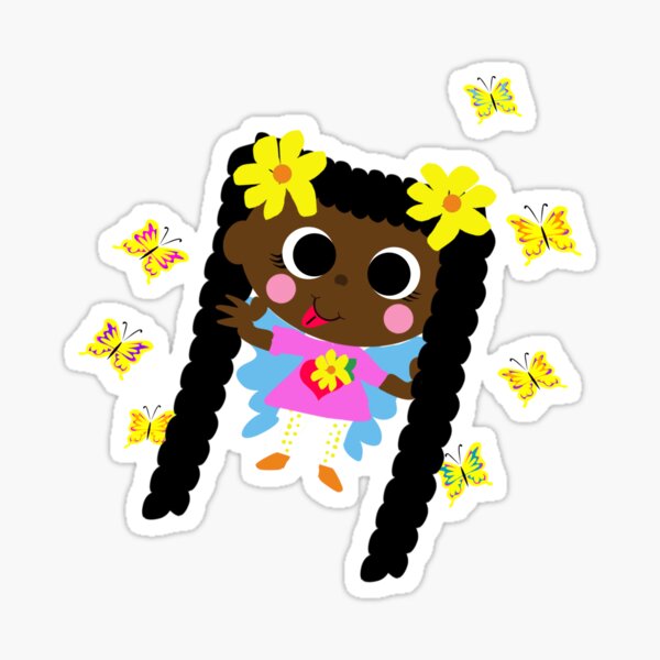 "Bellamy The Baby Angel" Sticker for Sale by rissarae | Redbubble