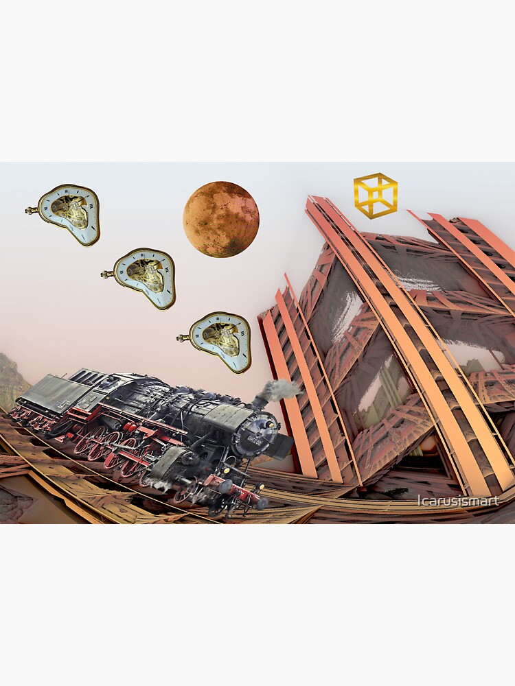 "Time Warp" Sticker for Sale by Icarusismart | Redbubble