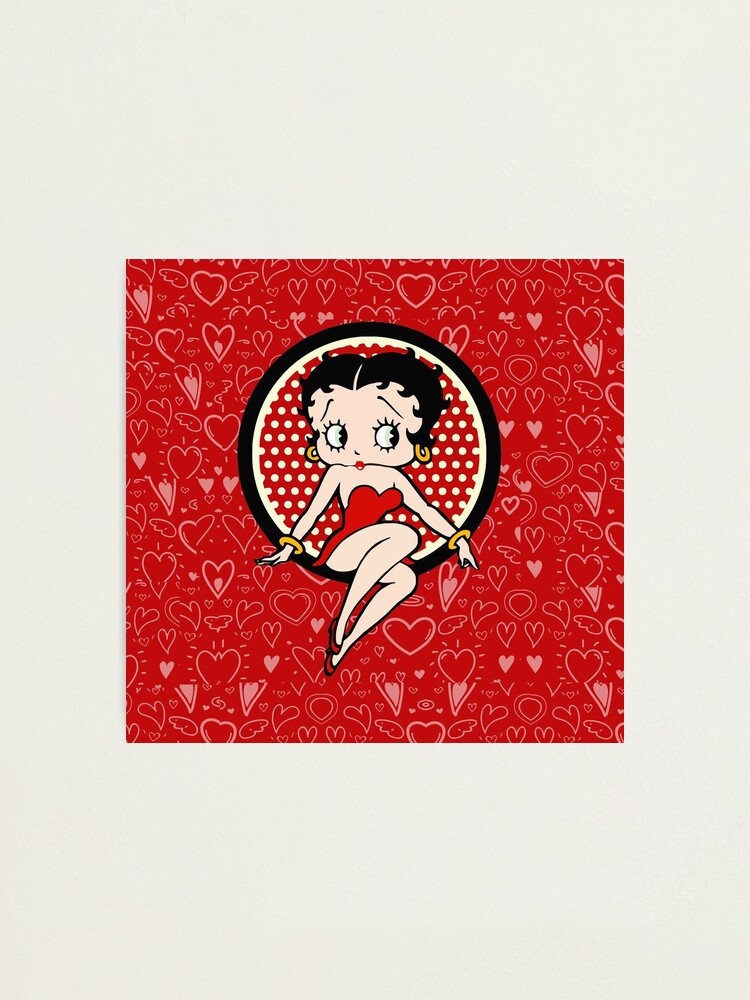 "Betty boop collage red 2023, Betty Boop, Betty Boop Sassy, Betty Boop ...