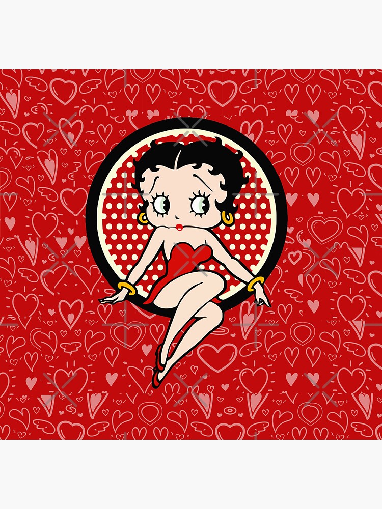 "Betty boop collage red 2023, Betty Boop, Betty Boop Sassy, Betty Boop ...
