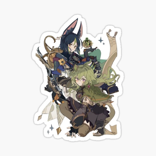 "Genshin Impact Collei and Tignari" Sticker for Sale by NathanDoodles ...