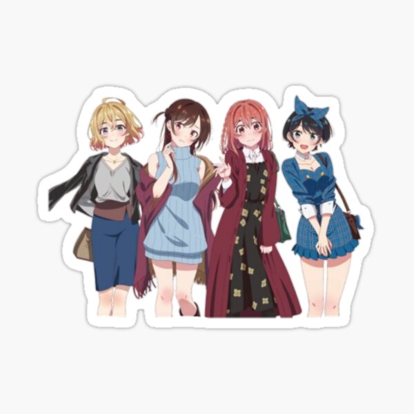 "anime holiday christmas holidays" Sticker for Sale by smithalen2023 ...