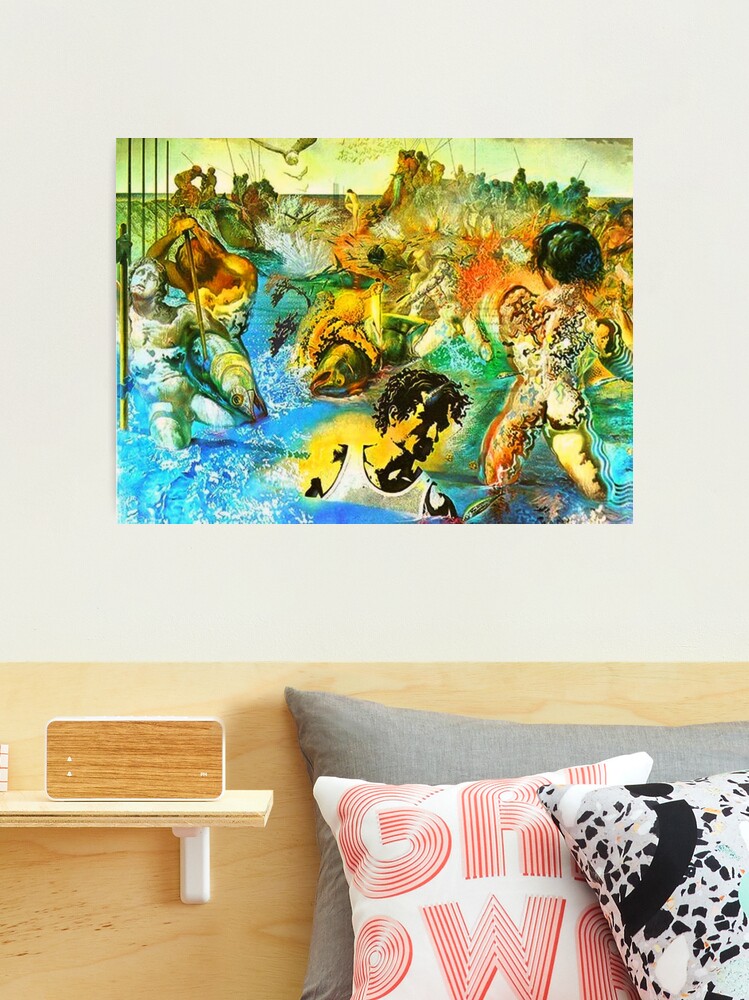 Tuna Fishing Painting