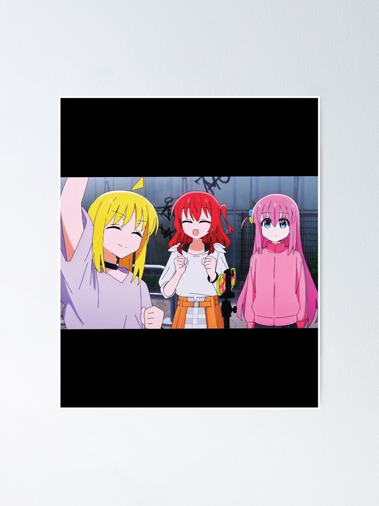 "Bocchi The Rock Bocchi The Rock " Poster for Sale by TeddyGotDesigns ...