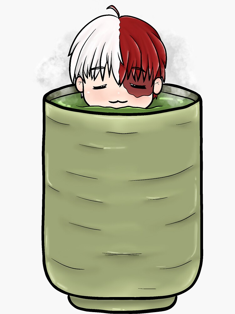 "My Hero Academia - Tea Cups (Todoroki Shoto)" Sticker for Sale by ...
