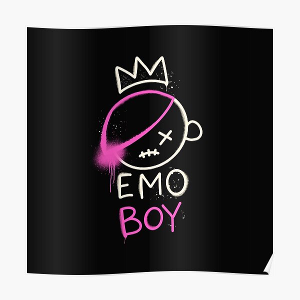 "Emo Boy Graffiti - Y2k aesthetic" Poster for Sale by annomaria | Redbubble