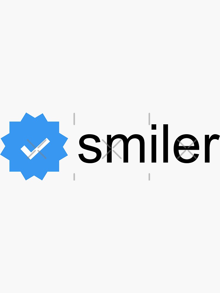 "Verified Smiler (Miley Cyrus Fan)" Sticker for Sale by Amirarocks10 ...