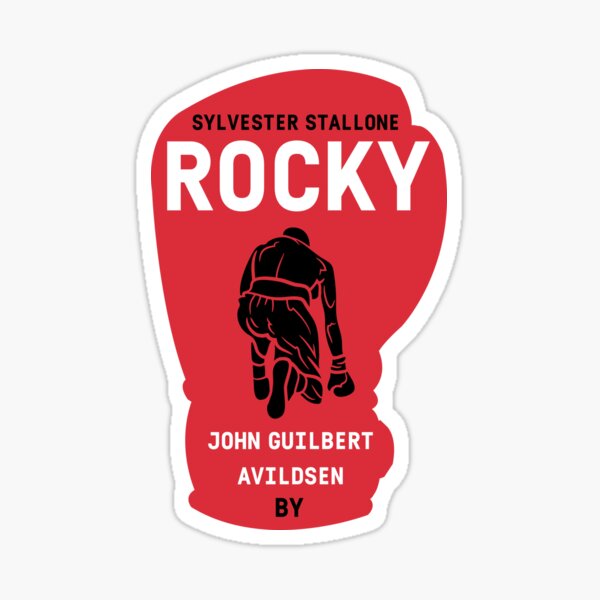 "Rocky - Rocky Balbao - Digital Art" Sticker for Sale by icirmi5 ...
