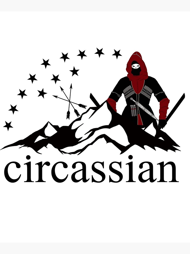 "Circassian mountain warrior" Poster for Sale by Elmas Shirts | Redbubble