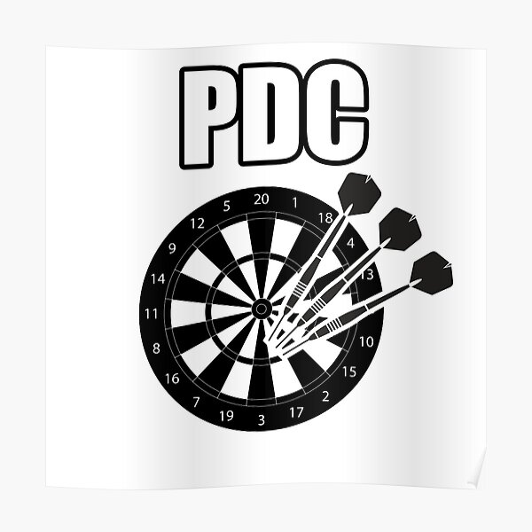 "DARTS PDC 2022‑PDC 2022" Poster for Sale by Rincones | Redbubble