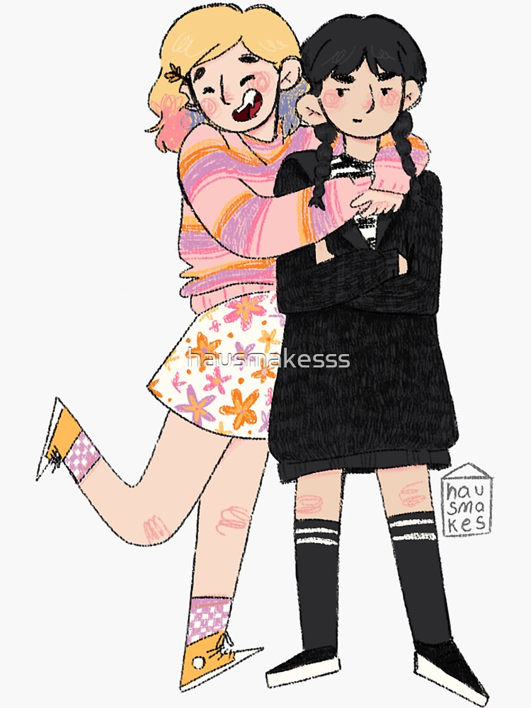 "Wenclair" Sticker by hausmakesss | Redbubble