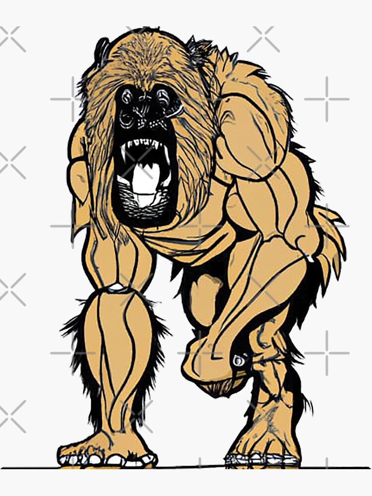 "Animal Beeg" Sticker for Sale by Lilyashelf | Redbubble