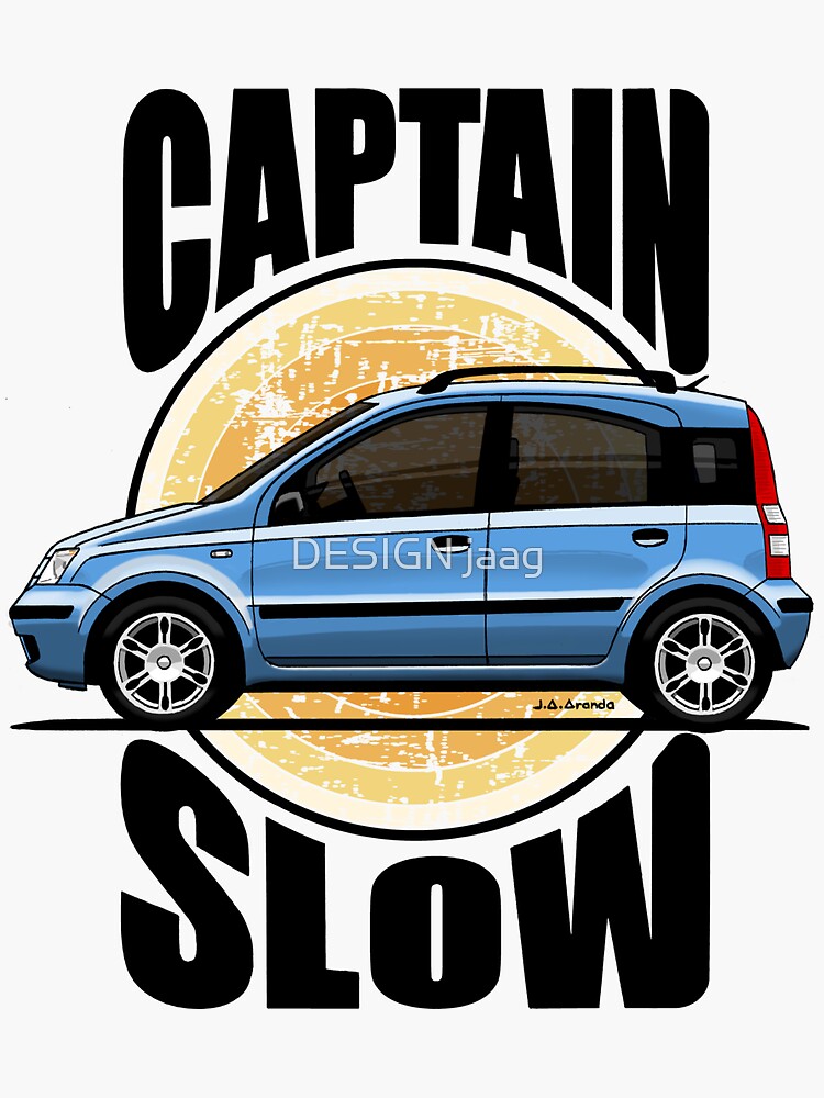 "My favorite car drawing of Captain Slow" Sticker for Sale by ...