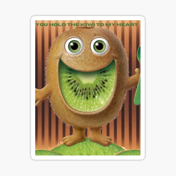 "fruit kiwi" Sticker for Sale by chak87 | Redbubble