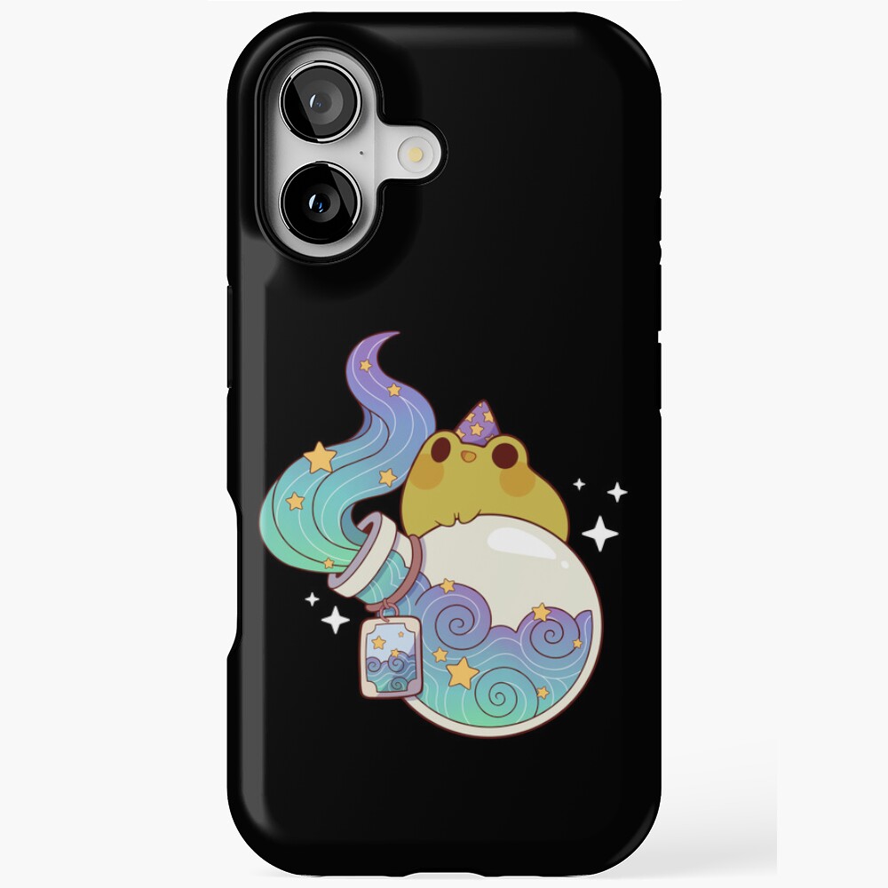 "Dreamy water potion with wizard frog" Sticker for Sale by Rihnlin ...