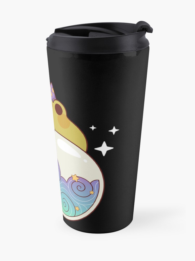 "Dreamy water potion with wizard frog" Travel Coffee Mug for Sale by ...