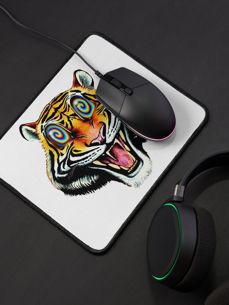 "Mad Cat | Tiger Acid | Psychedelic Tiger | LSD Tiger Eyes | Tiger ...