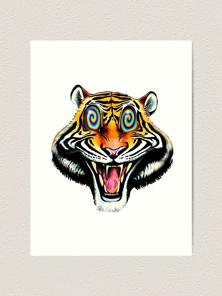 "Mad Cat | Tiger Acid | Psychedelic Tiger | LSD Tiger Eyes | Tiger Tripping | Mad Cat Club ...