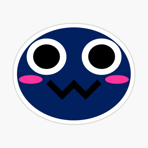 "Blushing OwO" Sticker for Sale by TheWickedGirl | Redbubble