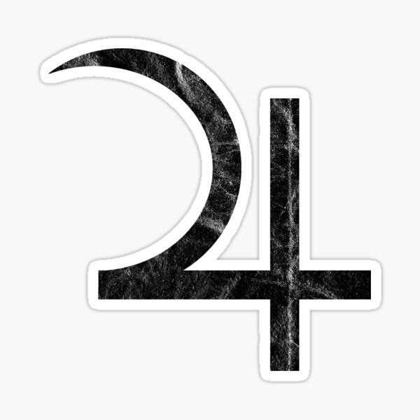 "Jupiter symbol - vintage black" Sticker for Sale by ISeeRedPeople ...
