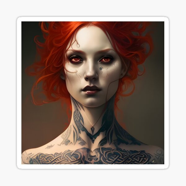 "Disciple of The Morrigan" Sticker for Sale by TheWombatsDen | Redbubble