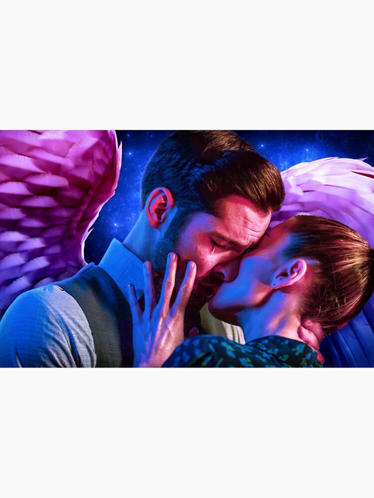 "Team Lucifer classic art" Sticker for Sale by an5naamy | Redbubble