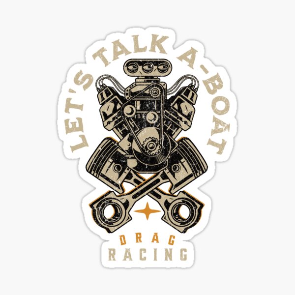 "Drag Boat & Drag Boat Race Designs" Sticker for Sale by BrunoStolle83 ...