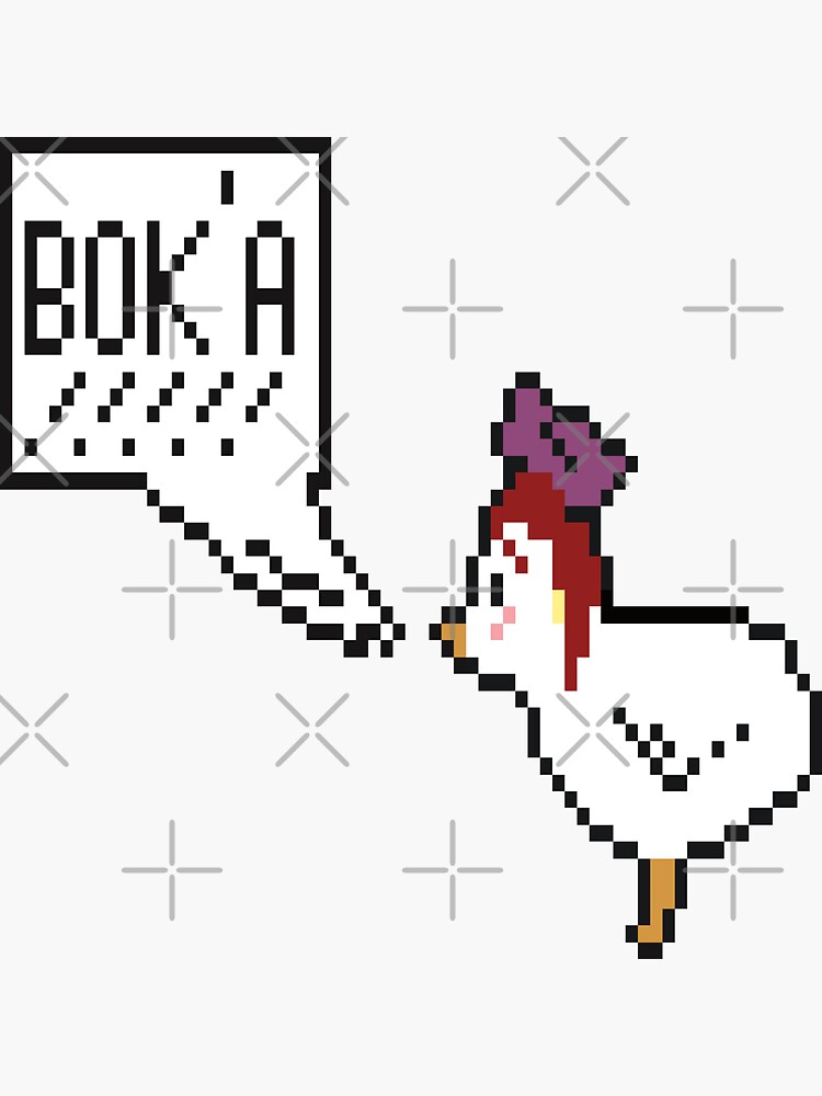 "Boka" Sticker for Sale by RetrEcho | Redbubble