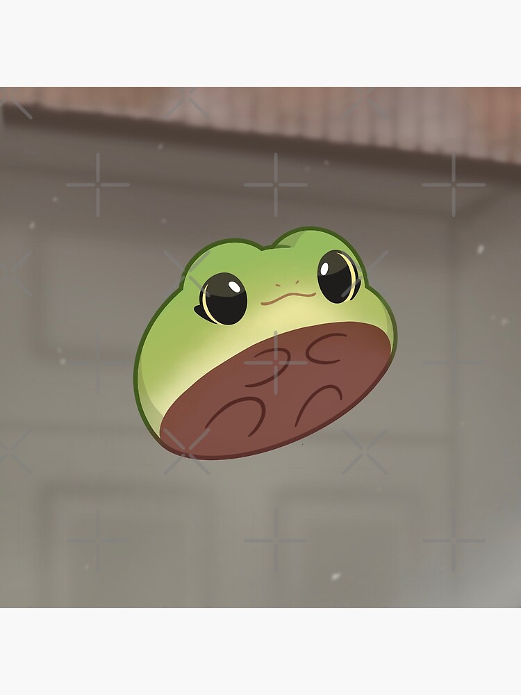 "Flat Frog" Art Print for Sale by Lilypawstudio | Redbubble