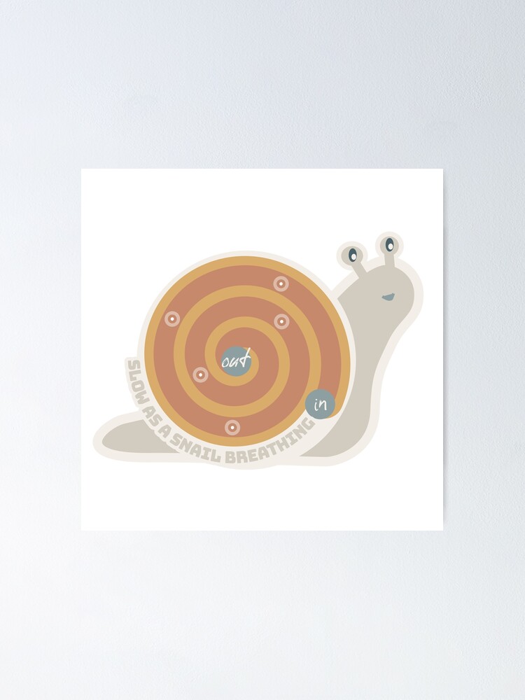 "MINDFULNESS FOR KIDS -Slow Snail Breathing Exercise - " Poster for ...