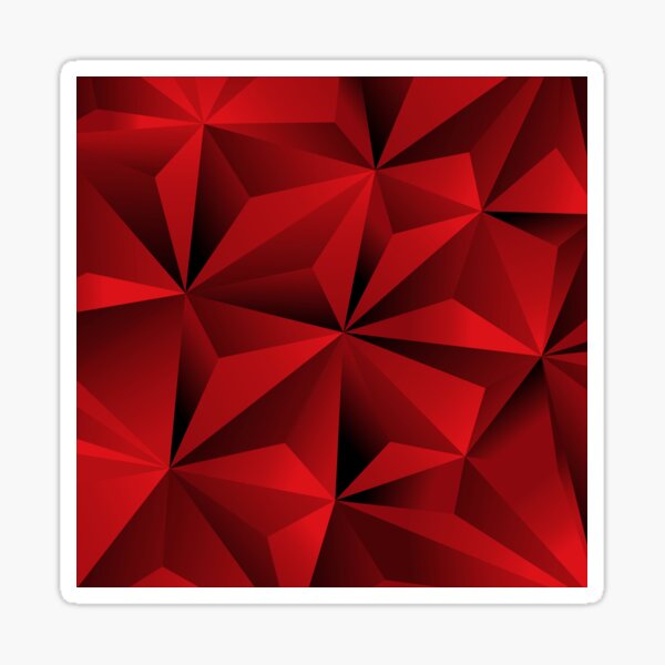 "Polygon Art" Sticker for Sale by MOSAICART | Redbubble