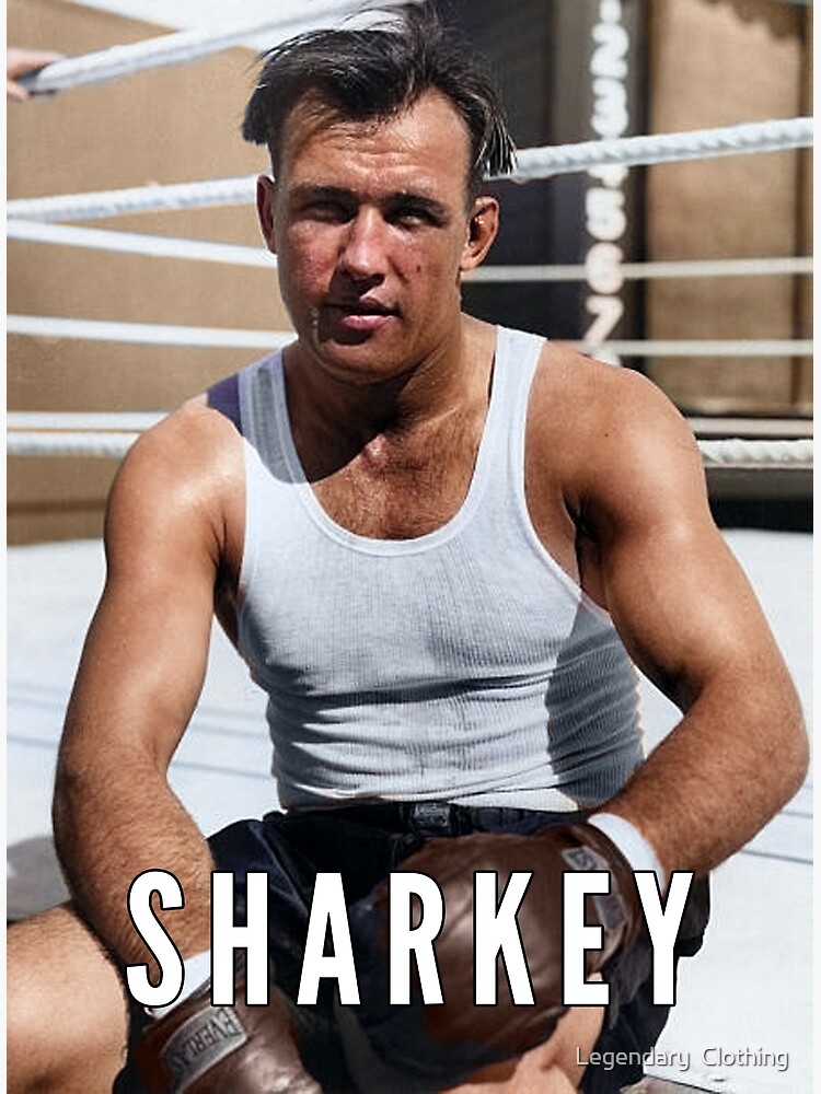 "Jack Sharkey "The Boston Gob" - Boxing Legend Colorized" Poster for ...