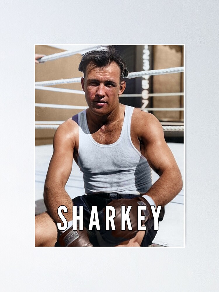 "Jack Sharkey "The Boston Gob" - Boxing Legend Colorized" Poster for ...