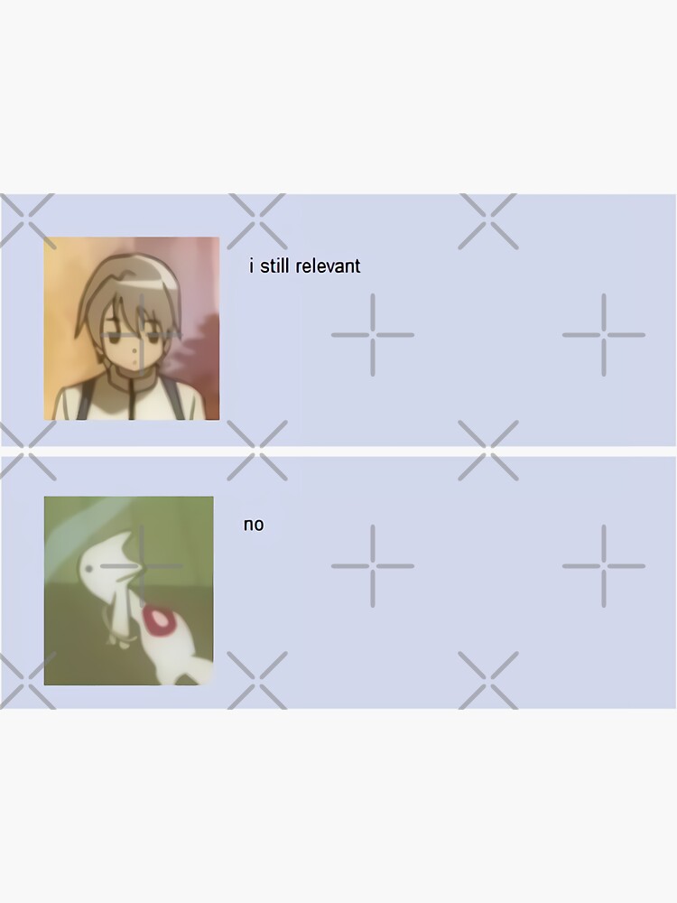 "Meduca Meguka relevence" Sticker for Sale by ShumanResources | Redbubble