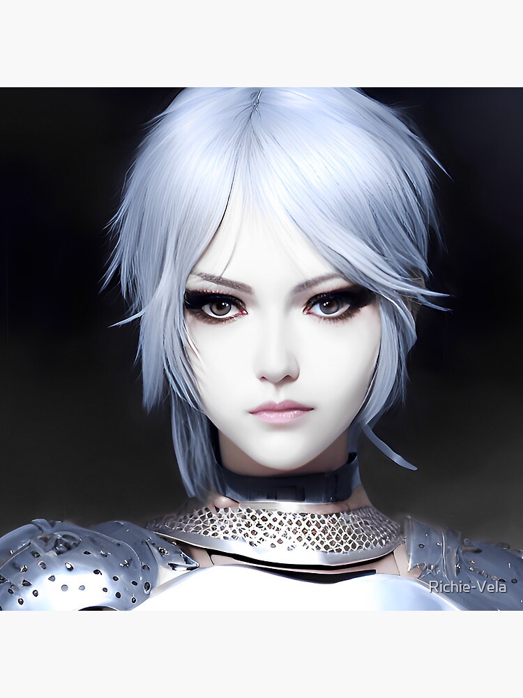 "EPIC WOMEN - Beautiful Design of an Anime-Style Warrior Woman, Perfect ...