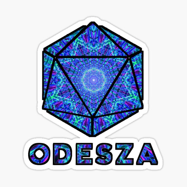 "odesza emblem " Sticker for Sale by Ultra-Vulgar | Redbubble