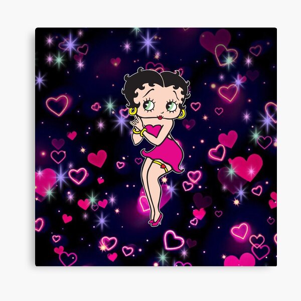 Betty Boop Collage Pink 2023 Betty Boop Betty Boop Sassy Betty Boop