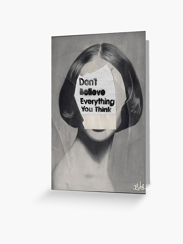 "thinker" Greeting Card for Sale by Loui Jover | Redbubble