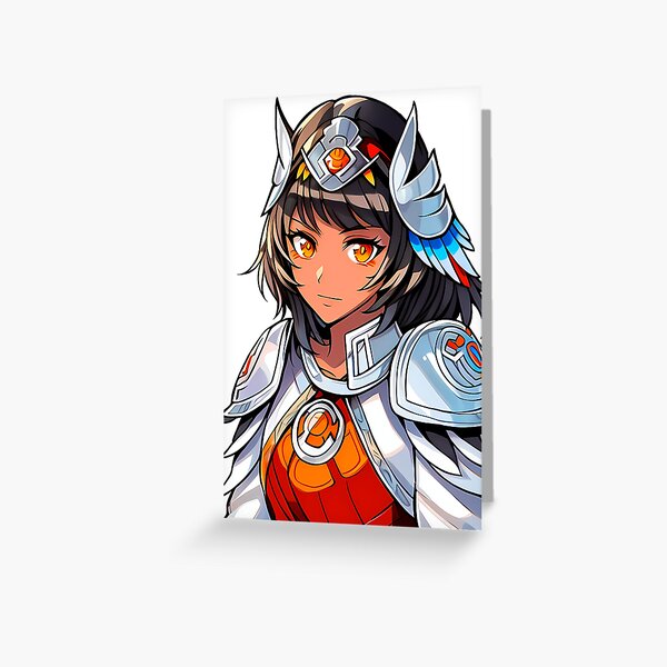 "Anime Huatli Warrior Poet Planeswalker" Greeting Card for Sale by ...