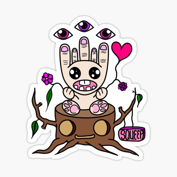 "Rabbit guru" Sticker for Sale by Squeepz | Redbubble