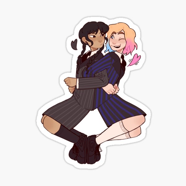 "Wenclair school uniforms" Sticker for Sale by bugsbian | Redbubble