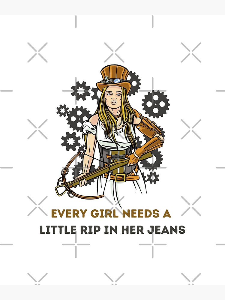"Every Girl Needs A Little Rip In Her Jeans Yellowstone- Art of Little ...