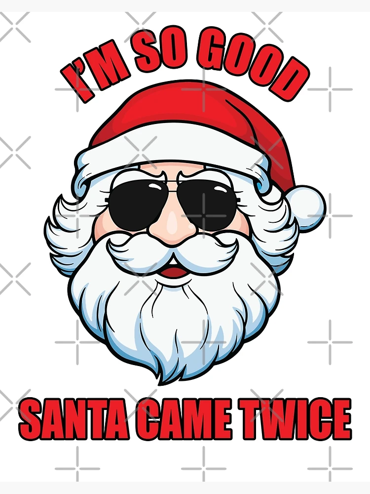 Funny Dirty Christmas Naughty Santa Gifts for Adults Greeting Card for Sale by JustCreativity Redbubble