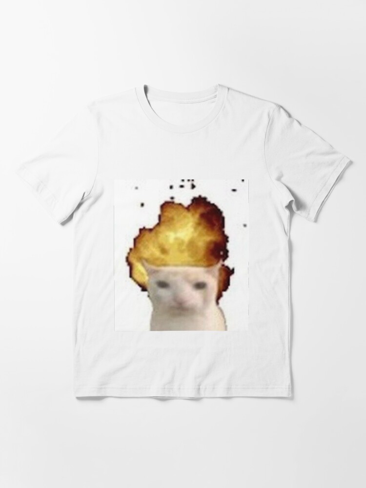 "exploding cat meme" T-shirt for Sale by FunkisDesignes | Redbubble ...