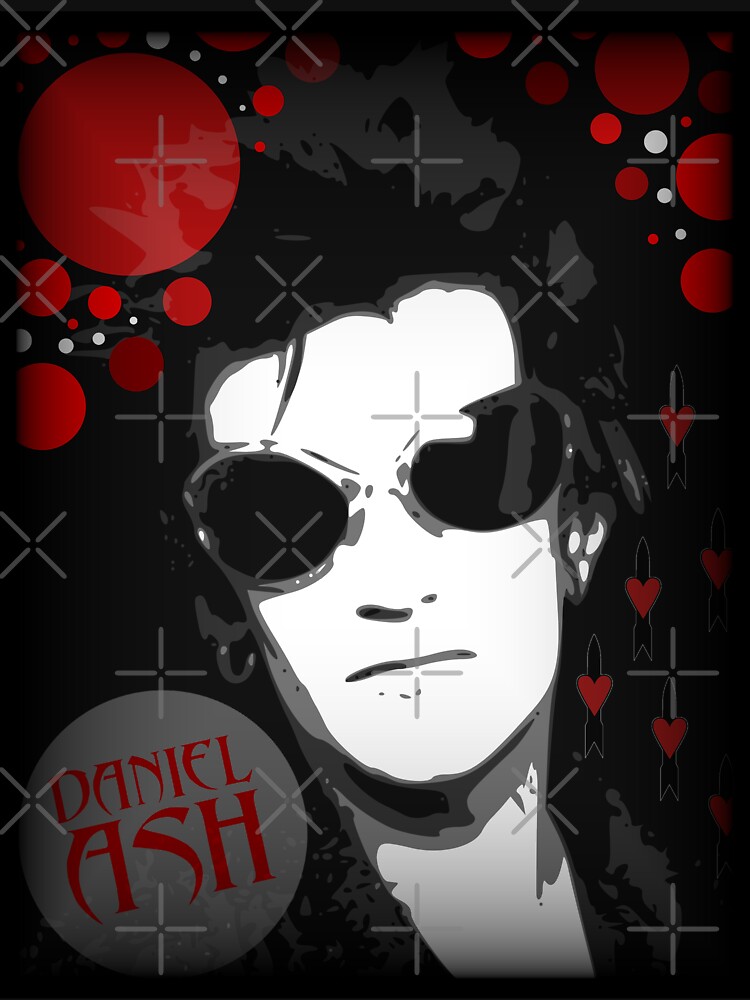 "Daniel Ash - Love And Rockets, The Bubblemen." T-shirt for Sale by ...
