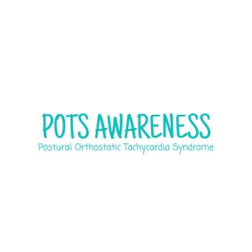 "POTS Awareness " Sticker for Sale by jordanfishman23 | Redbubble