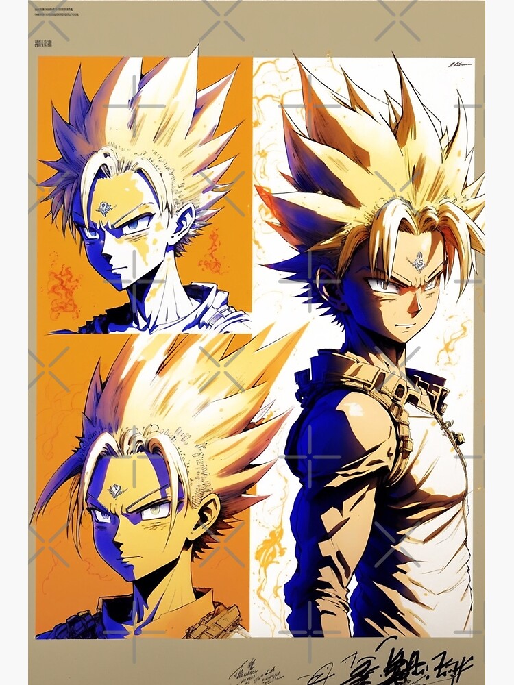 "Dragon Ball Z Style Fighter Card (Anime Character / Manga Hero / DBZ ...