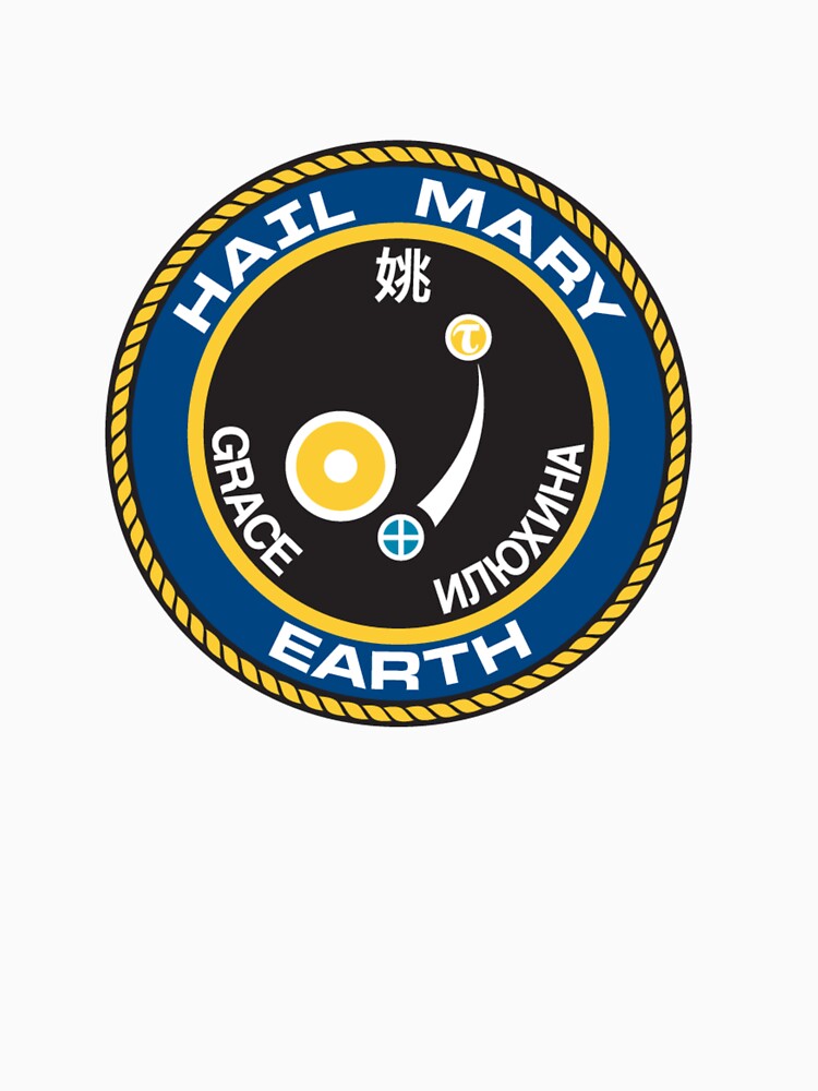 "Project Hail Mary Crest graphic Colorways" T-shirt for Sale by America ...