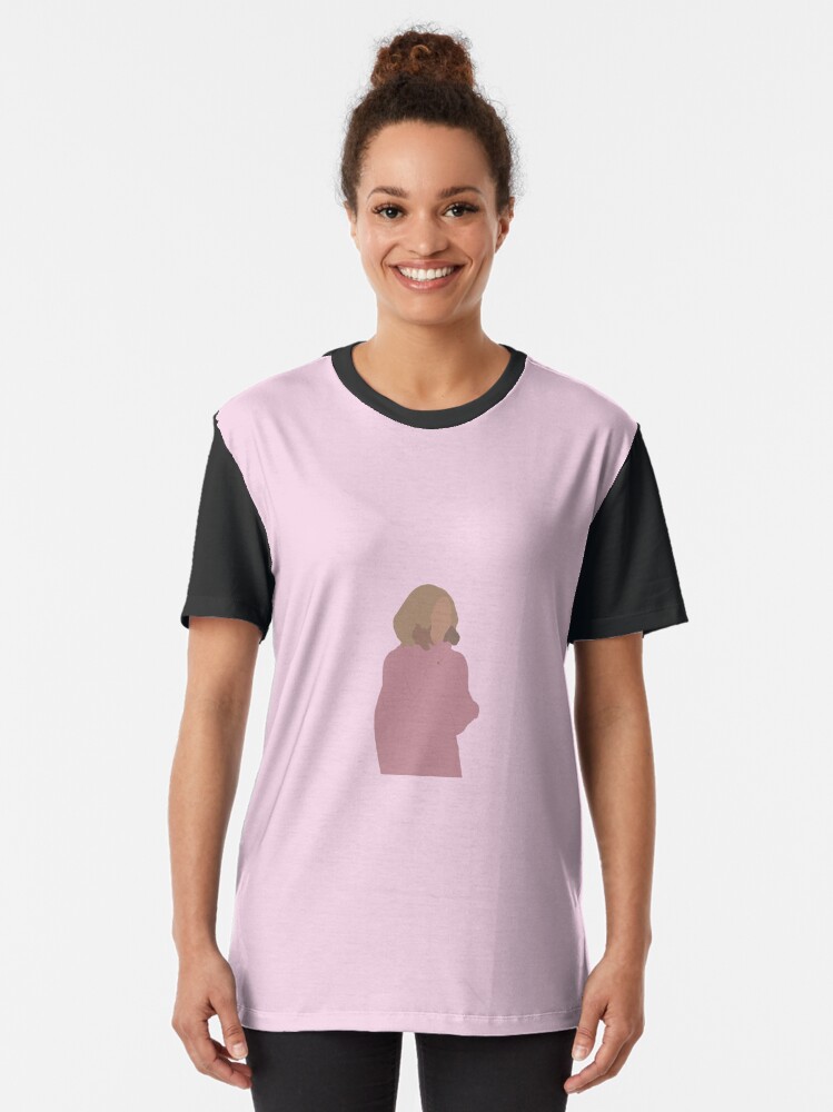 "Enid Sinclair in big pink turtle neck Netflix Wednesday " T-shirt for ...